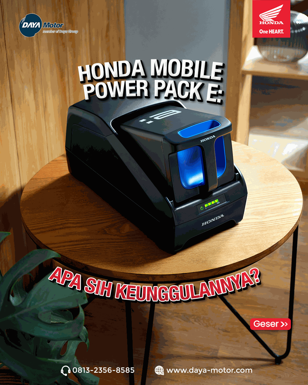 Baterai Honda Mobile Power Pack e: (MPP e:) | Daya Motor